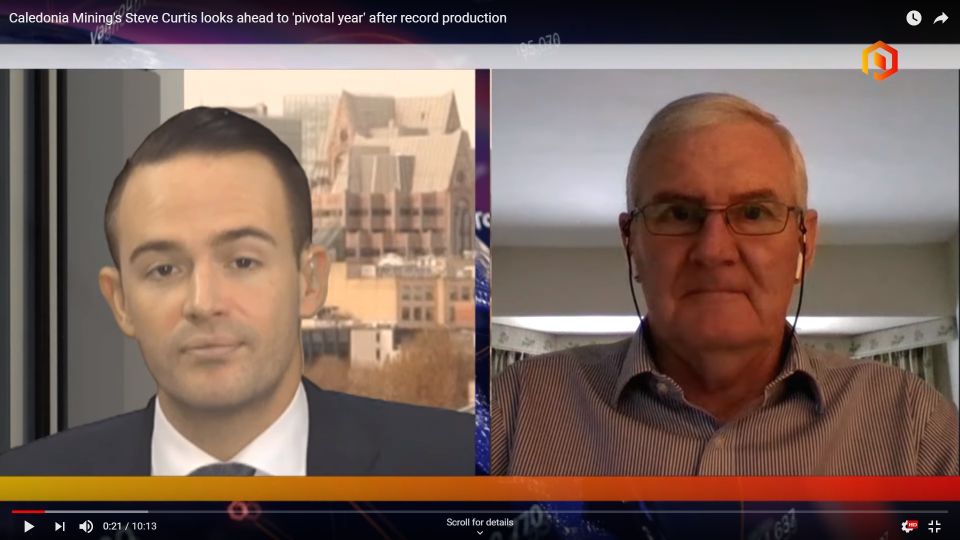 CEO Steve Curtis Discussing Caledonia's 2019 Results - Caledonia Mining ...
